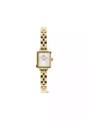DANIEL WELLINGTON Mini Quadro 15mm Watch - White
