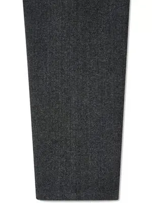 STUDIO TOMBOY Herringbone Twill Trousers - Grey