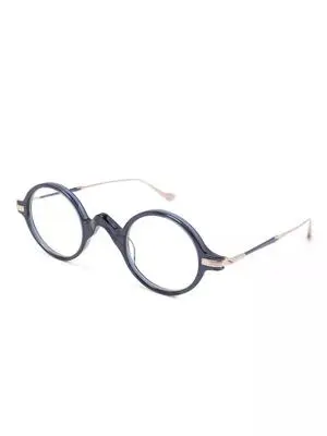 Matsuda Round-frame Eyeglasses - Blue