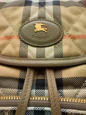 Burberry Quilted-design Mini Backpack - Neutrals