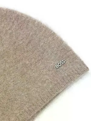 BOSS Logo Beanie Hat
