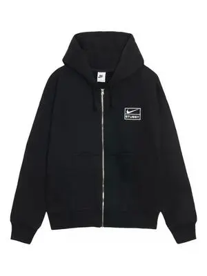 StÜssy Zip-fastening Hoodie - Black