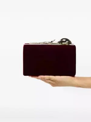 Erdem Bloom Minaudière Mini Bag - Red