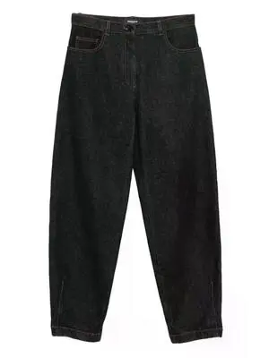 Rochas Logo-embroidered Jeans