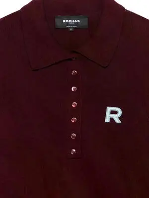 Rochas Logo-patch Polo Top