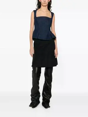 MARQUES' ALMEIDA Square-neck Top