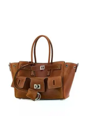 Balenciaga All Bel Air Mini Tote Bag - Brown