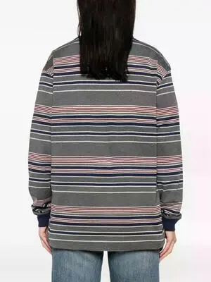 Miu Miu Striped Long Sleeve T-shirt