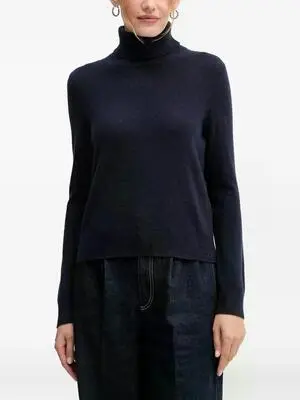 BENETTON Roll-neck Fine Knit Sweater