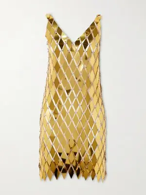 Rabanne Assemblage Chainmail Mini Dress