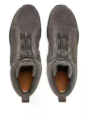 Zegna Vetta Triple Stitch™ Sneakers - Brown