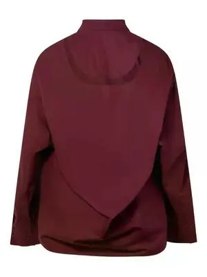 PUSHBUTTON Buttoned Long-sleeve Blouse