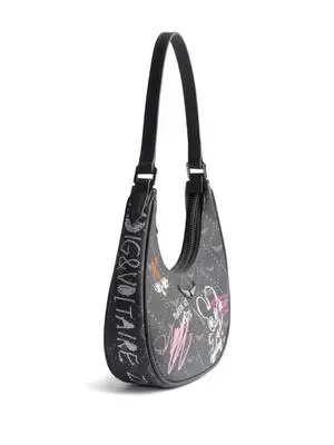 Zadig&Voltaire X Humberto Cruz Monogram Evening Bag - Grey