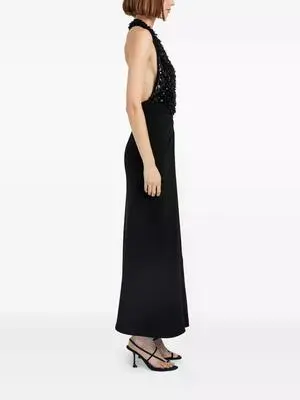 Proenza Schouler Fringed Twisted-detail Dress