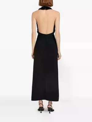 Proenza Schouler Fringed Twisted-detail Dress
