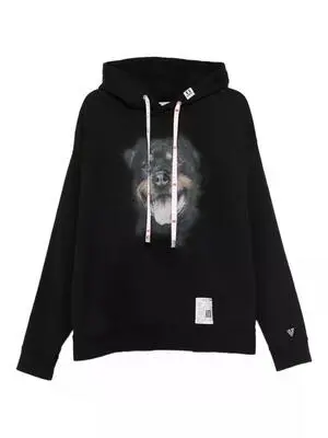 Mihara Yasuhiro Dog-print Hoodie