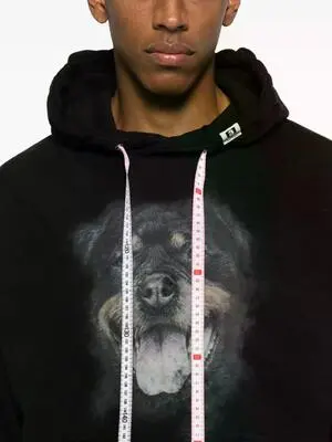 Mihara Yasuhiro Dog-print Hoodie