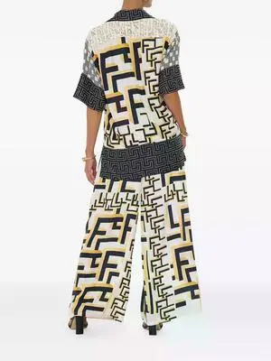 Camilla Temples Of Dendara Shirt - Black