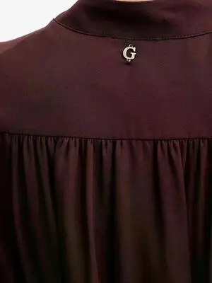 Guess V-neck Flounced Mini Dress