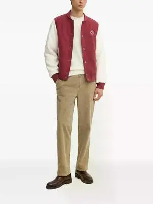 BENETTON Embroidered Buttoned Jacket