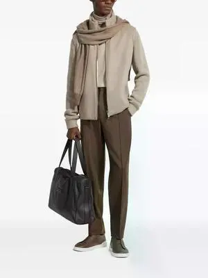 Zegna Oasi Cashmere Cardigan - Neutrals