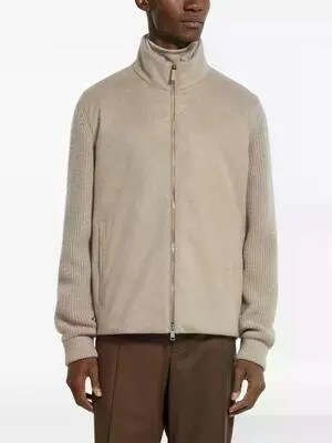 Zegna Oasi Cashmere Cardigan - Neutrals
