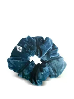 SPARK LE MONDE Velvet Scrunchie - Blue