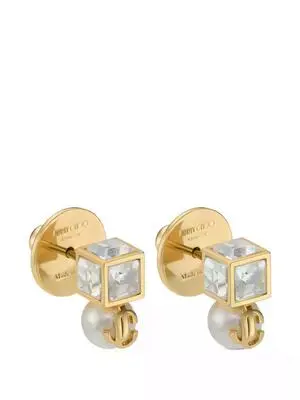 JIMMY CHOO Pearl Cube Studded Earrings
