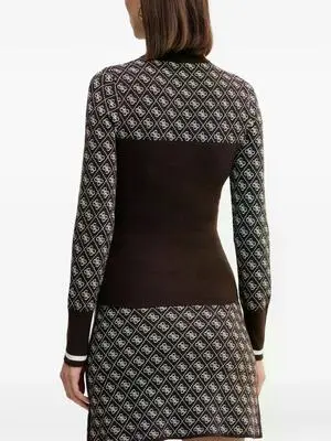 Guess Patterned Long-sleeve Sweatshirt