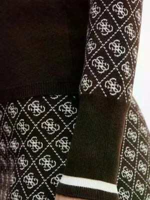 Guess Patterned Long-sleeve Sweatshirt