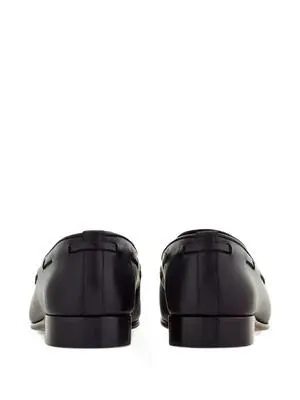 FERRAGAMO Tassel-detail Loafers - Black