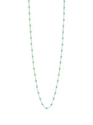 Gigi Clozeau Gigi Clozeau 18k Yellow Gold Necklace Blue