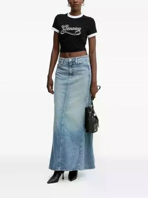 Guess Denim Maxi Skirt