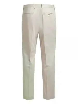 Etro Pleated Cotton Trousers
