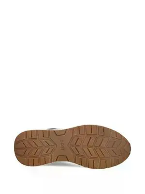 BOSS Suede Panel Sneakers - Black