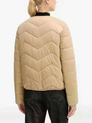 BOSS Chevron-pattern Padded Jacket