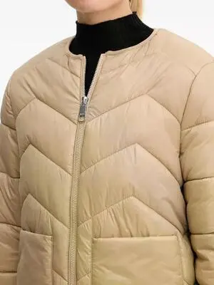 BOSS Chevron-pattern Padded Jacket