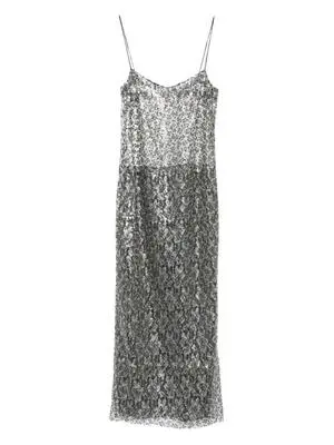 Christopher Esber Sequin-embellished Maxi Dress