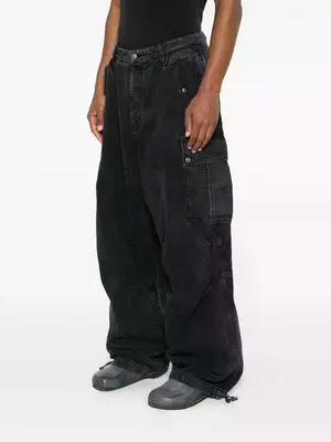 Rhude Cargo Tie-detail Trousers