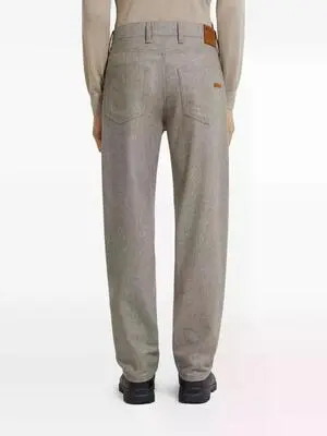 Zegna Roccia Trousers - Grey