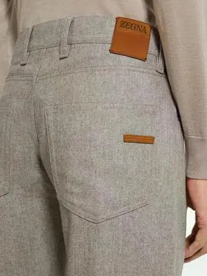 Zegna Roccia Trousers - Grey