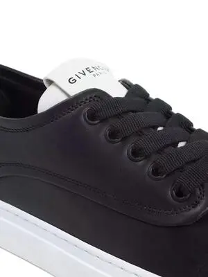 Givenchy Leather Lace-up Sneakers - Black