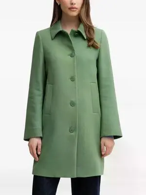 BENETTON Buttoned Collared Coat