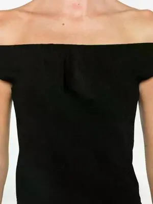 Simkhai Dalton Off Shoulder Top - Black