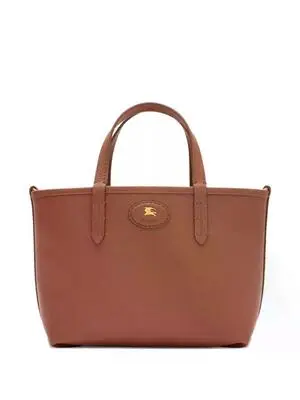 Burberry Mini Bloomsbury Leather Tote Bag - Brown