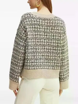 BOSS Fernade Patterned Sweater