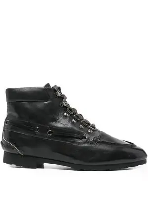 Bally Lace-up Boots - Black