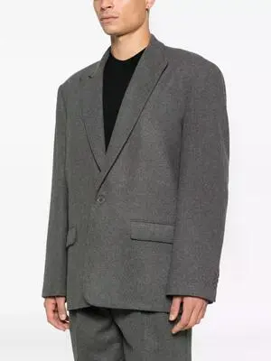 MARSEM Pocket Single-breasted Blazer