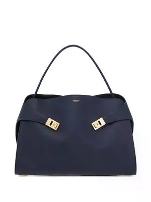 FERRAGAMO Large Leather Shoulder Bag