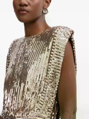 BOSS Sequin-embellished Mini Dress